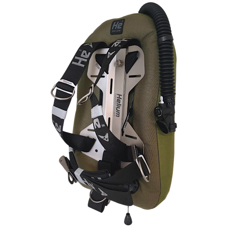 Single Tank Wing BC System with 100% Titanium Harness