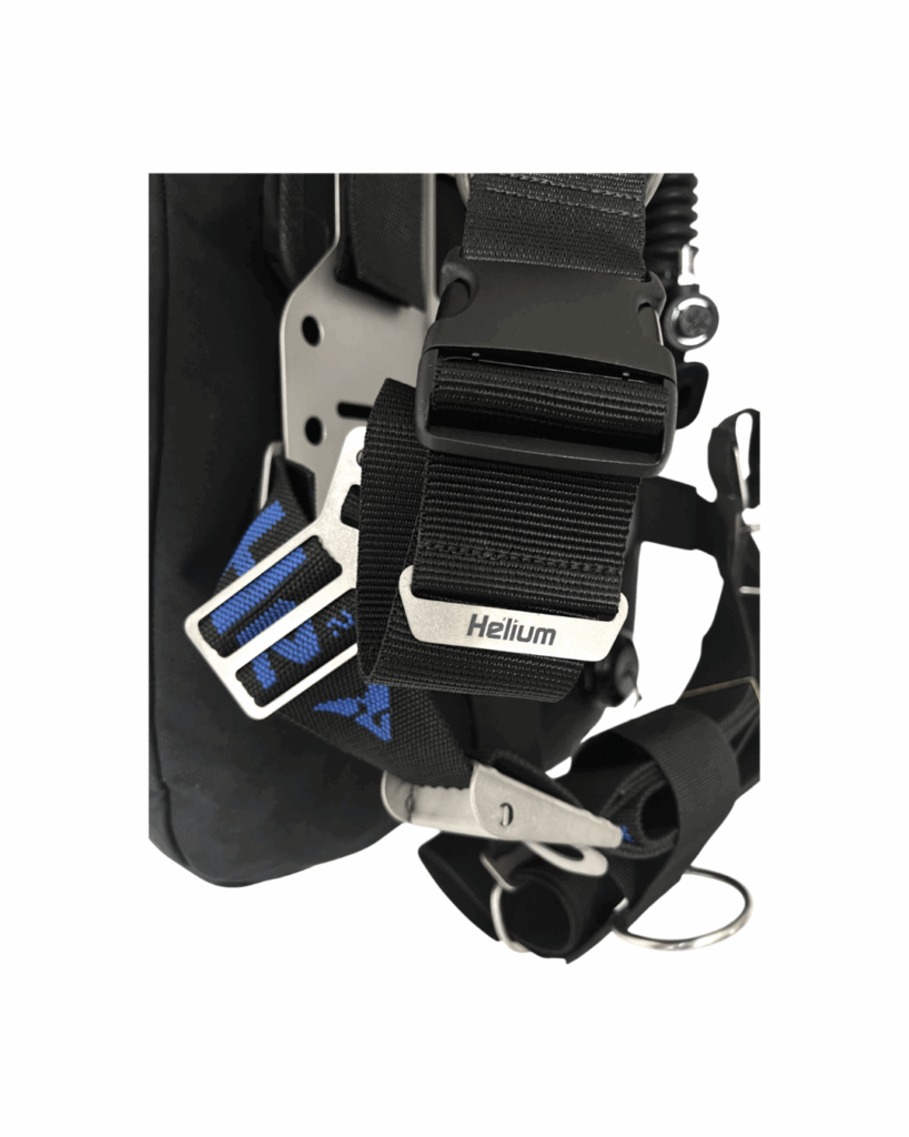 Lightweight & Adjustable Dive Harness with Titanium Hardware